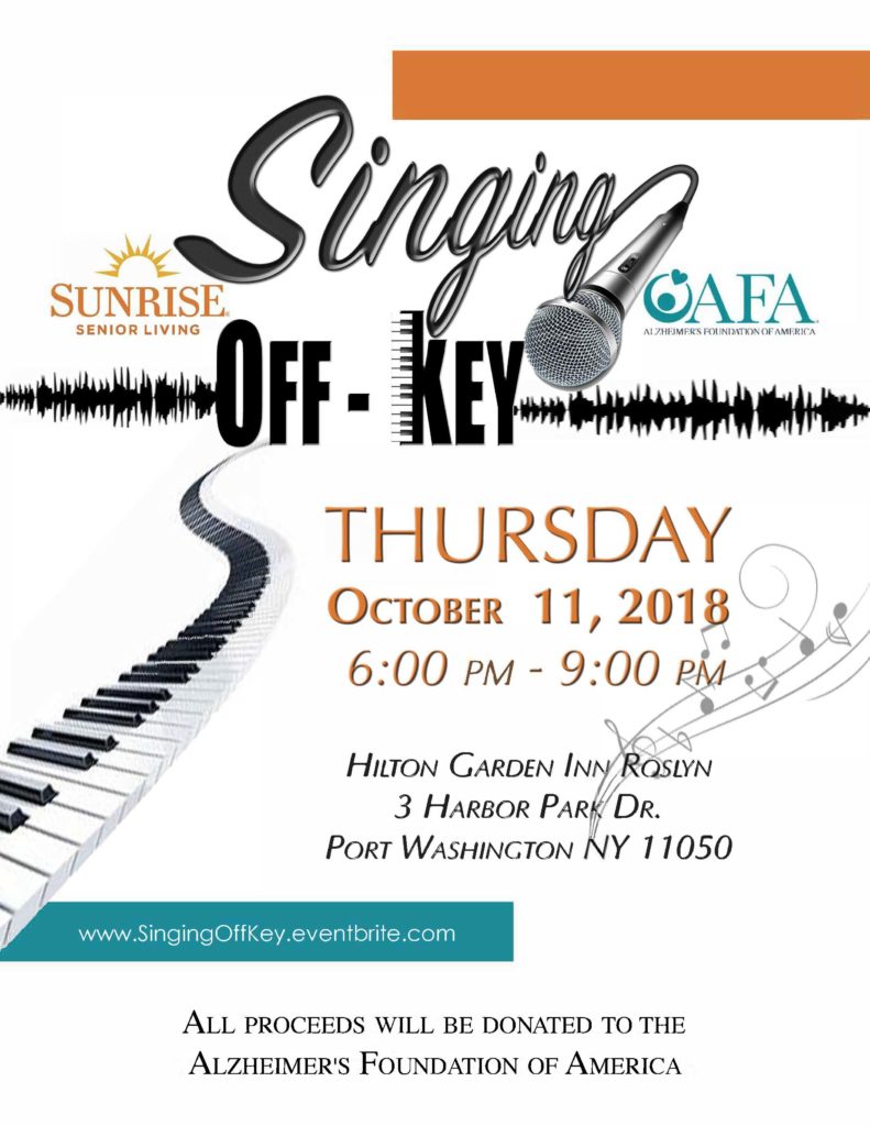 Alzheimer's Foundation of America | Singing Off-Key Fundraiser