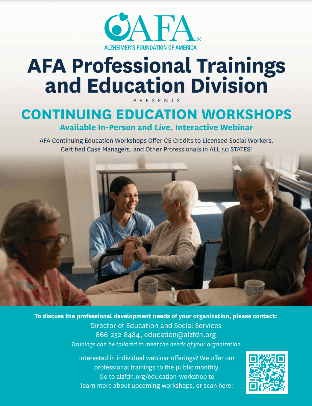 Dementia Care Professional Trainings | Alzheimer's Foundation of America